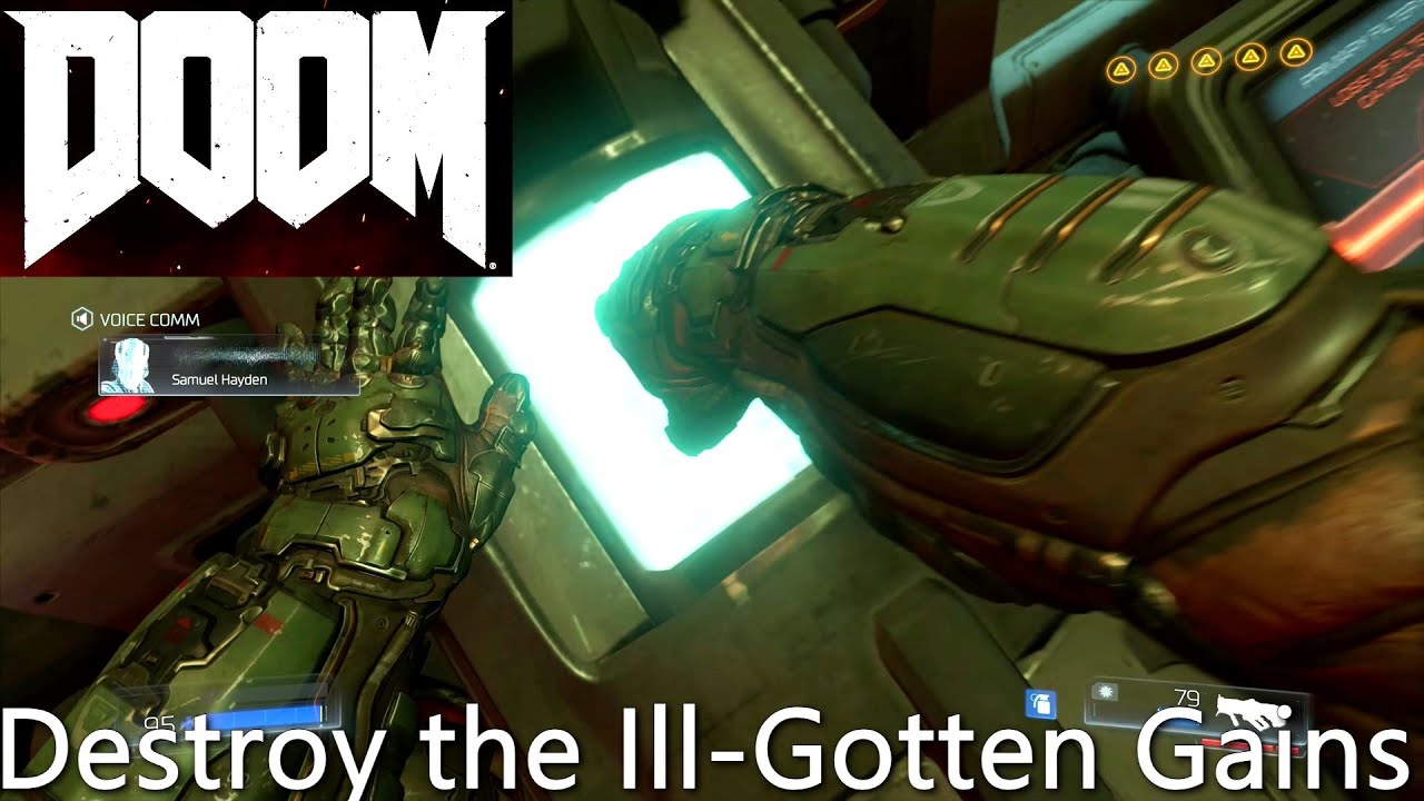 Doom- Hard Difficulty- Episode 4- Argent Facility - YouTube