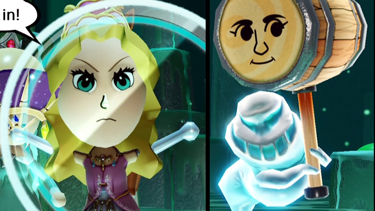 Super Mario Miitopia - Traveler Hammer Boss Battle (Switch) - YouTube