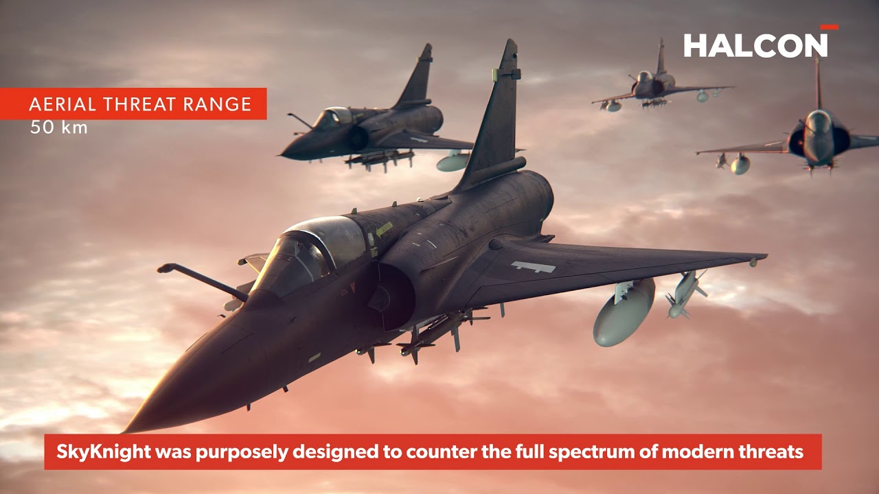 HALCON Unveils UAE’s First Air Defence Missile - YouTube