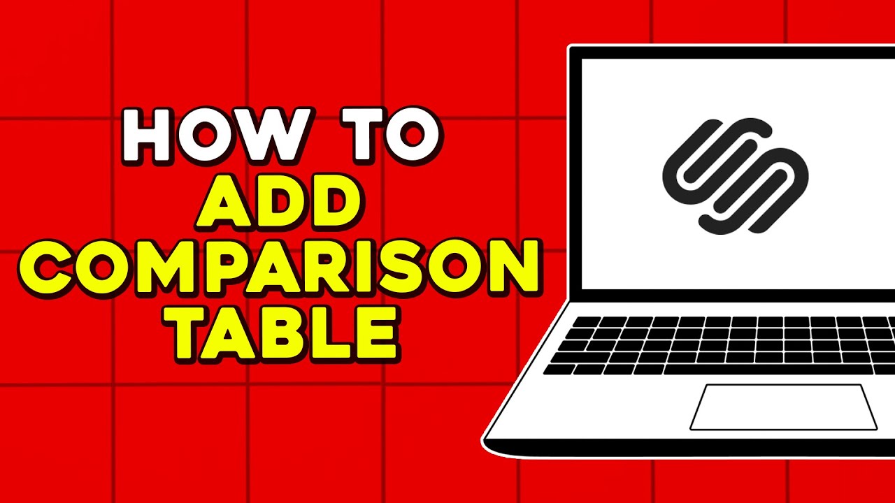 How To Add Comparison Table To Squarespace (Easiest Way) - YouTube