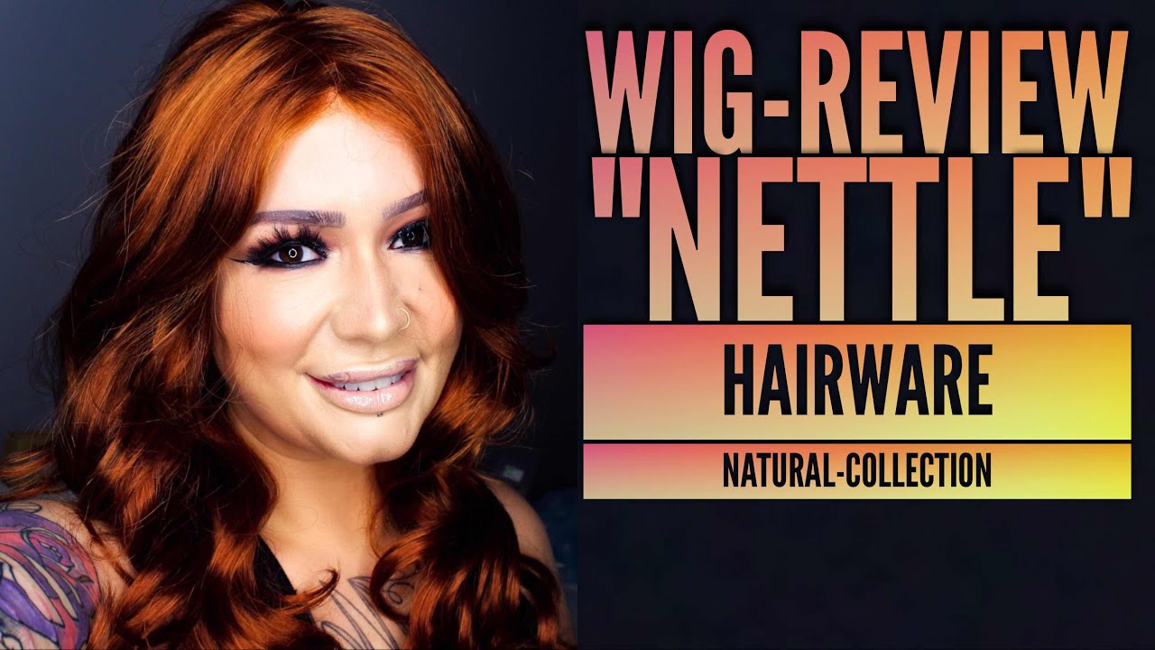 WIG REVIEW Hairware NETTLE (Lighter Red) | ALOPECIA | Natural ...