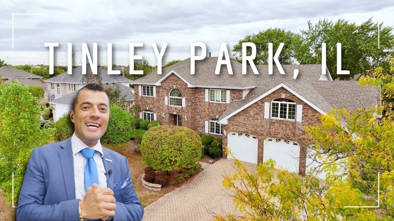 Real Estate Drone Video: 7916 Dooneen Ave Tinley Park, IL 60477 - YouTube