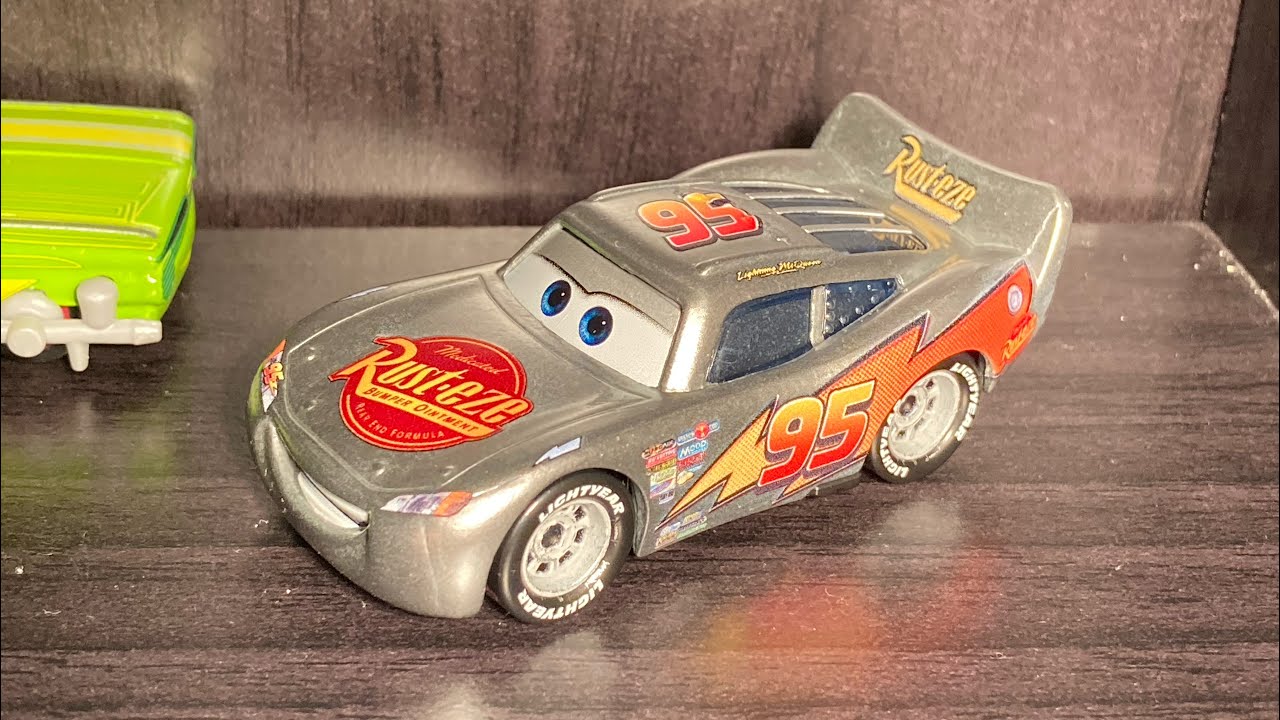 Disney Cars Silver Lightning McQueen Diecast Review - YouTube