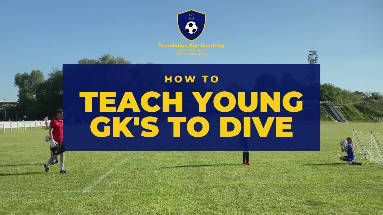 HOW TO - TEACH YOUR GK'S TO DIVE - YouTube