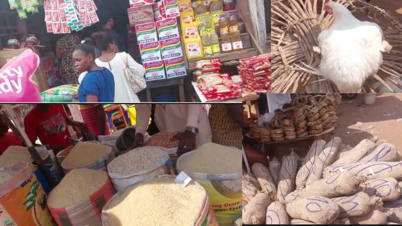 Benin City Edo State Nigeria: walking through the market - YouTube