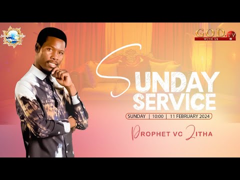 SUNDAY LIVE SERVICE WITH PROPHET VC ZITHA | 11 FEBRUARY 2024 - YouTube