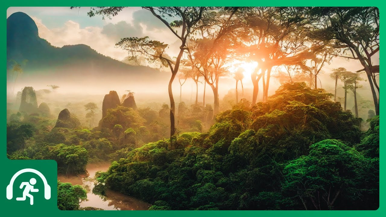 Tropical Rainforest Sounds · tranquil rain & wildlife · sleep ...