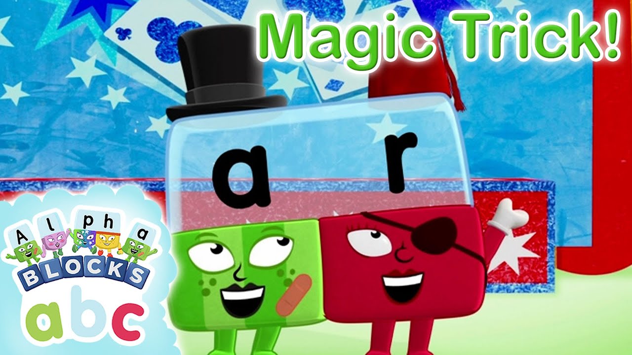 @officialalphablocks - Time for a Magic Trick! 🃏 | Learn to Spell ...