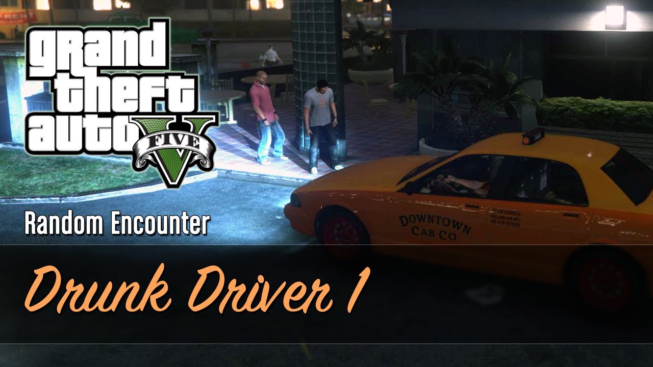 GTA 5 Random Event: Drunk Driver 1 - YouTube