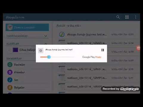 Akasya durağı şaşırma sesi