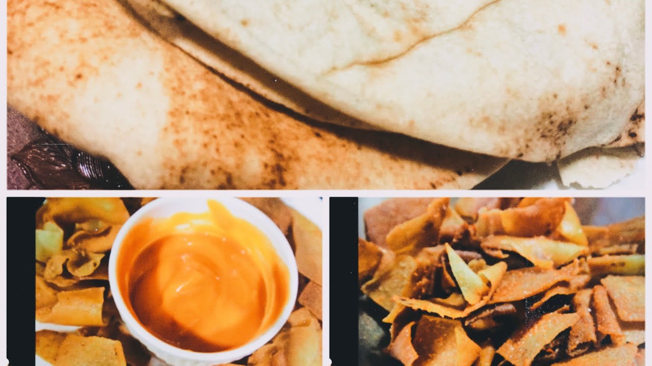 How to make chips using ARABIC BREAD/ LEBANENSE BREAD/ how to make ...