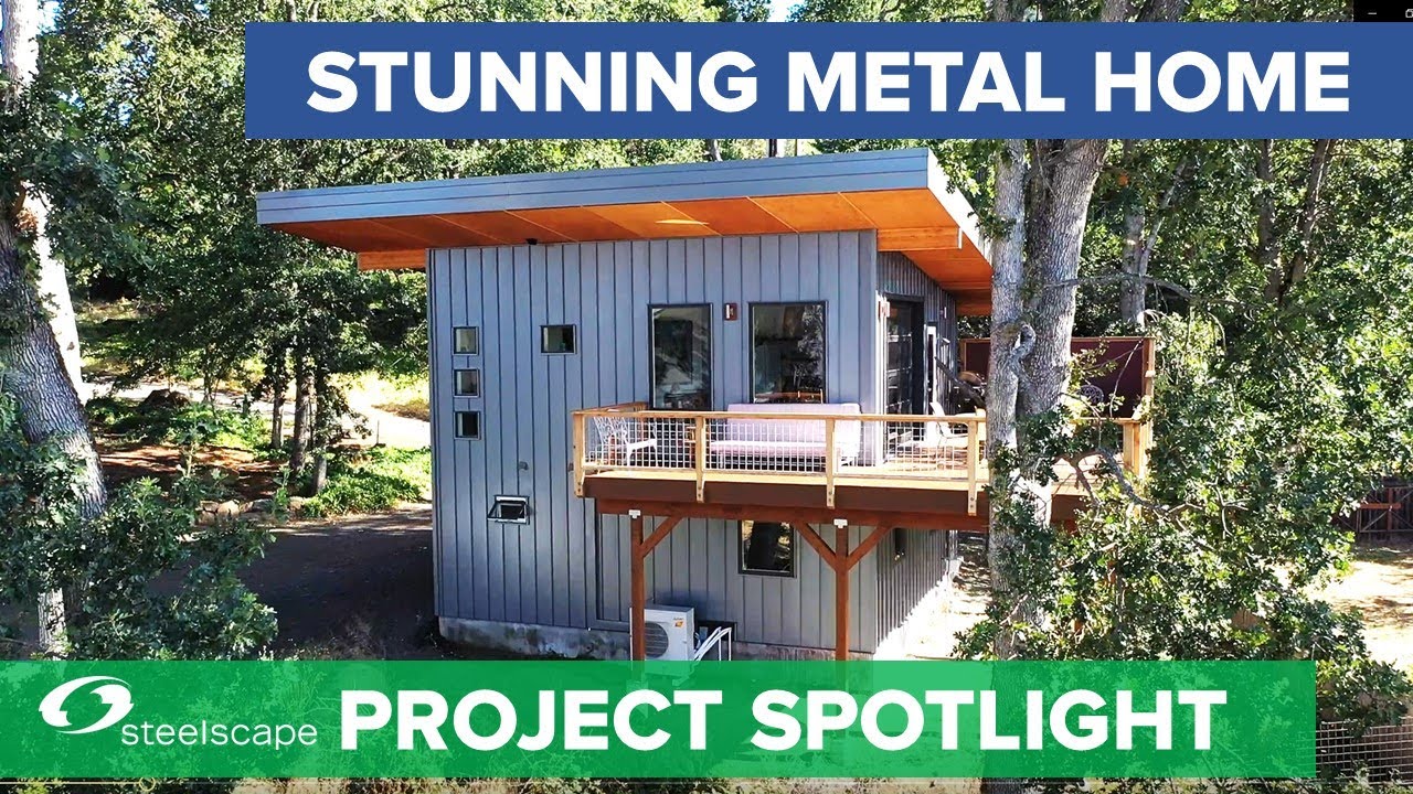 What a View, What a Home! Stunning Steelscape Residential House - YouTube