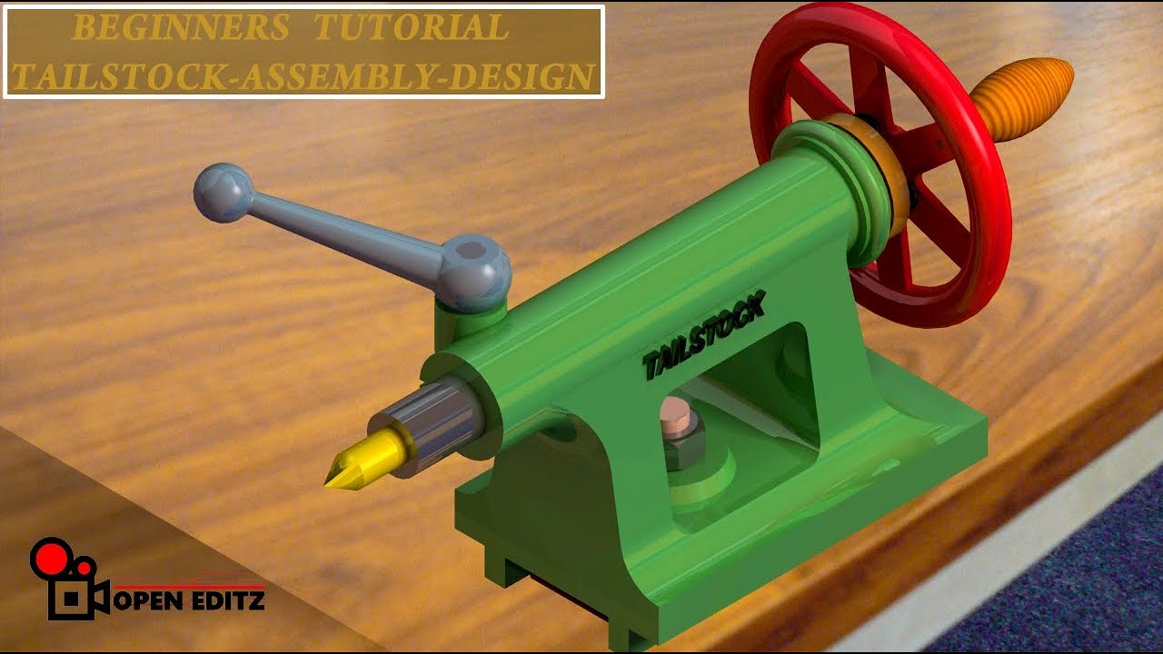 HOW TO ASSEMBLE THE TAILSTOCK FOR BEGINNER TUTORIAL - YouTube