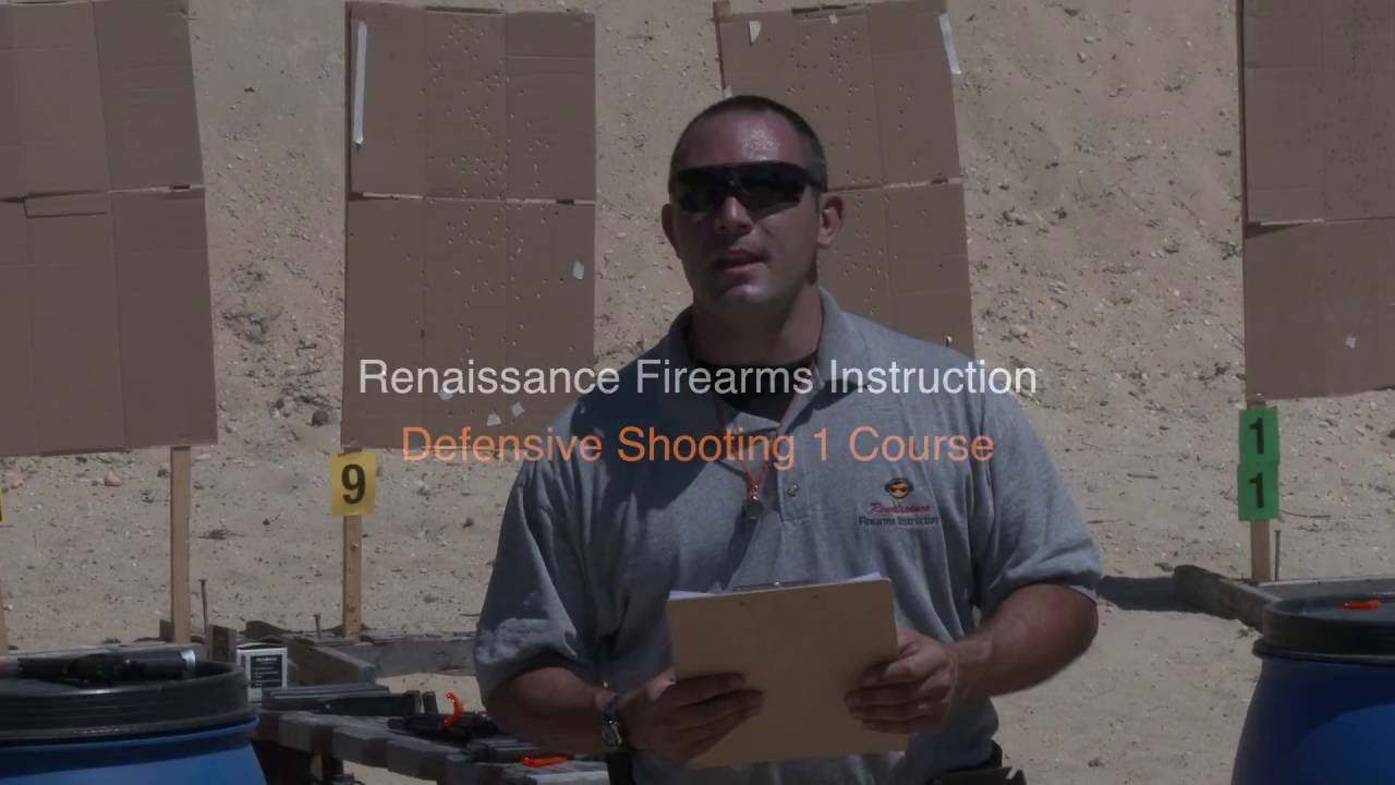 Renaissance Firearms Instruction: Defensive Shooting 1 Course Preview ...