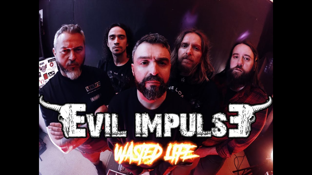 Evil Impulse - Wasted Life [OFFICIAL LYRIC VIDEO] #groovemetal #evilimpulse - YouTube