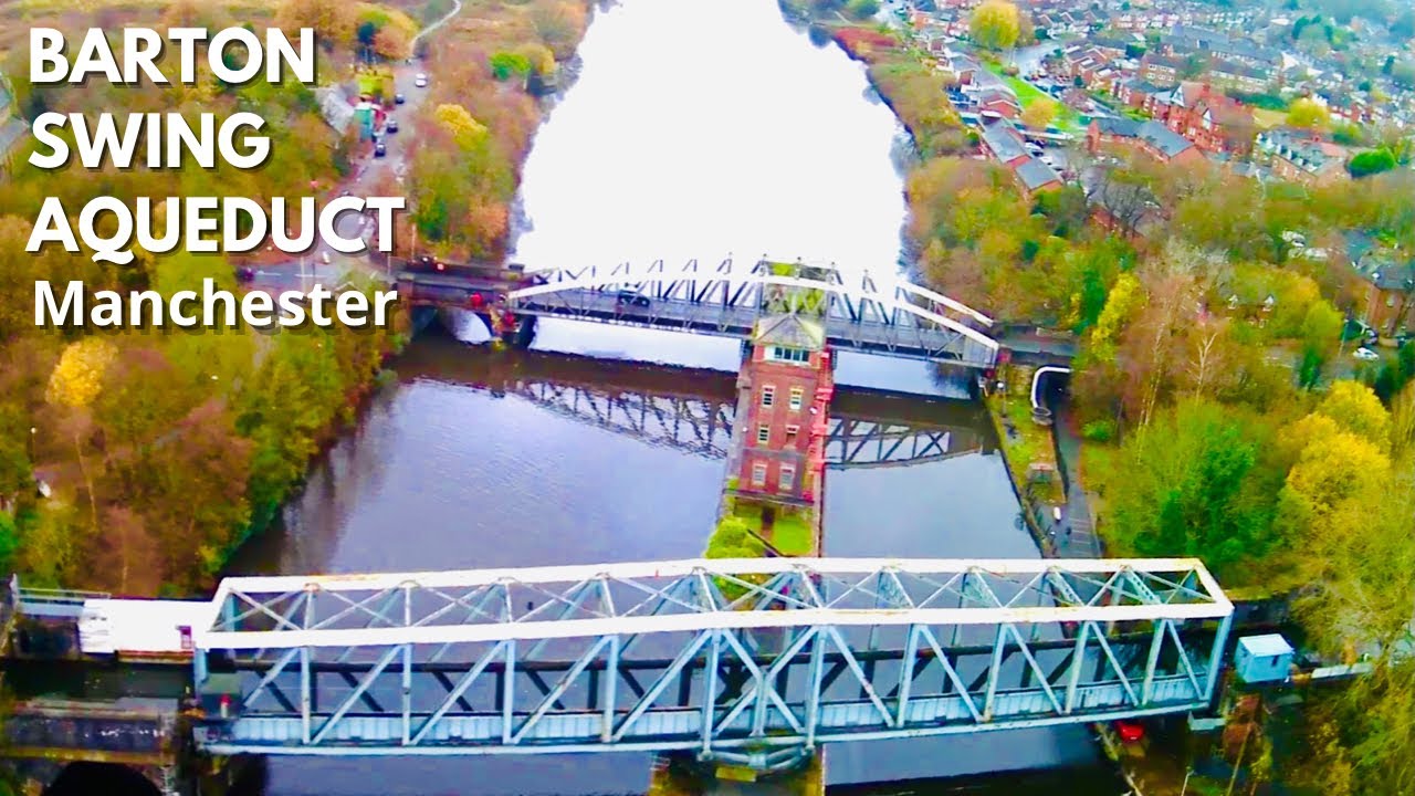 Barton Swing Bridge | Trafford Park | Greater Manchester. - YouTube