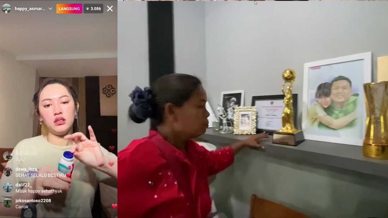 Panggilan Lek Damis Untuk Happy Asmara Di Jawab Langsung Di Live ...