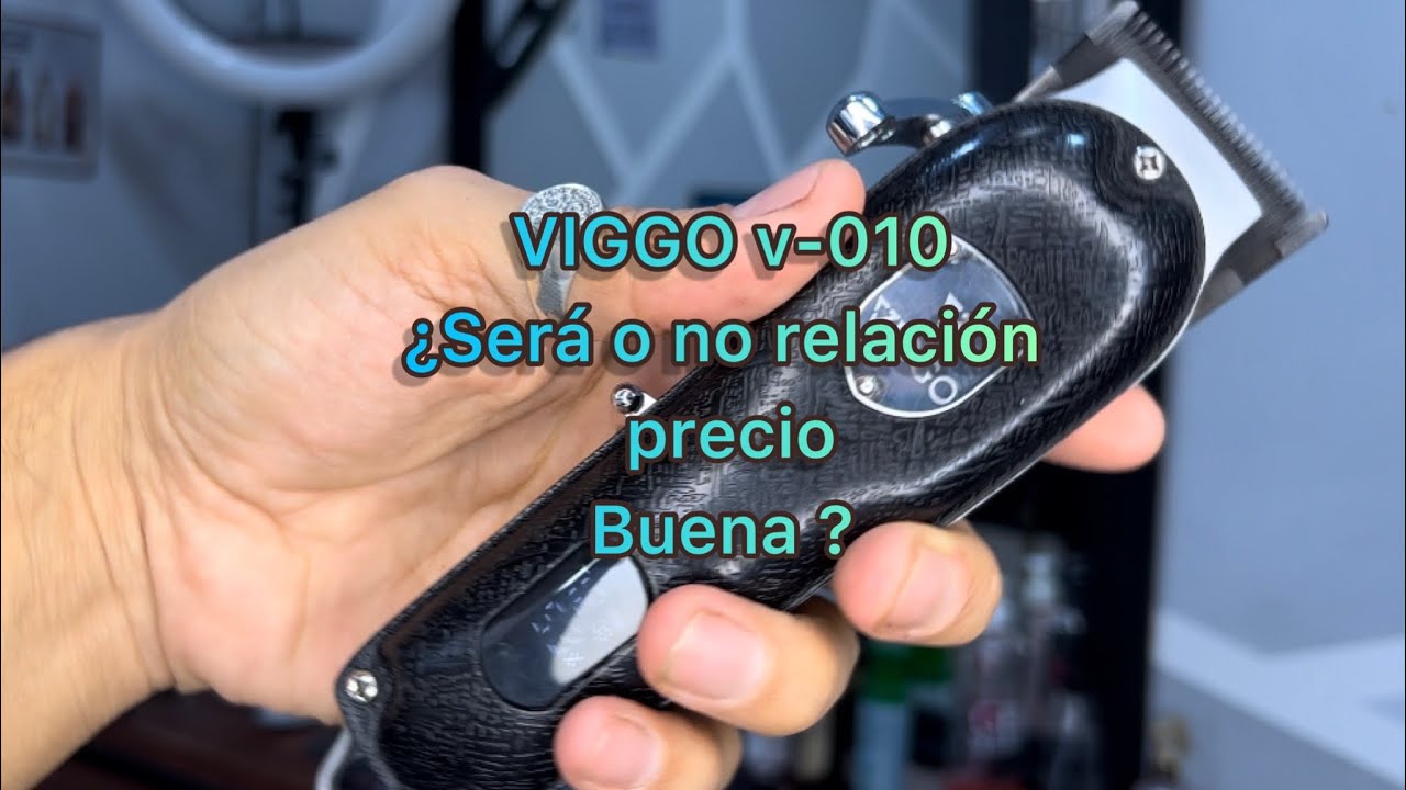VIGGO v-010 💈 Mira lo bueno y malo q tiene esta máquina 🥲 - YouTube