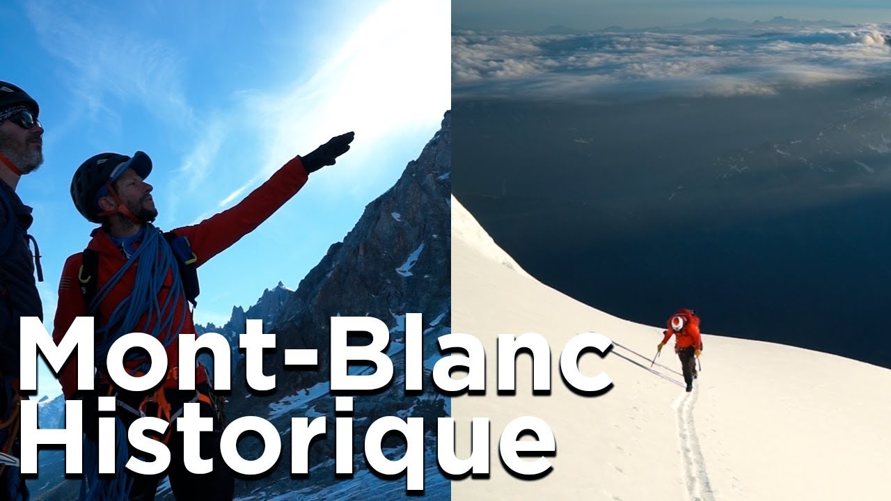 Le Mont-Blanc historique Les Bossons La Jonction Les Grands Mulets ...