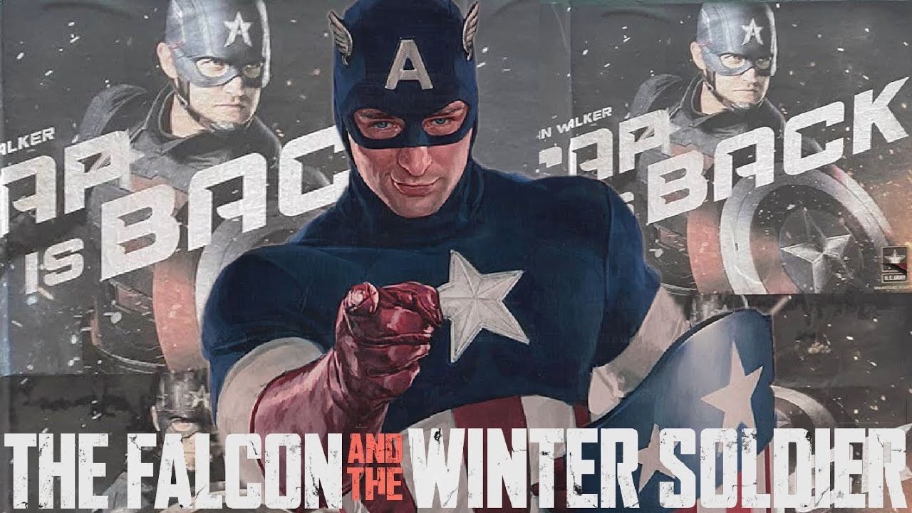 John Walker “Cap Is Back” and Possible First Look at Battlestar - YouTube