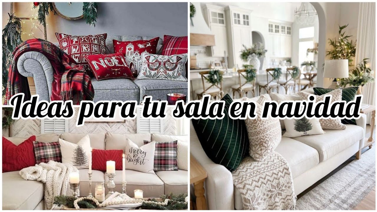🎄🎅IDEAS DE PINTEREST PARA DECORAR TU SALA EN NAVIDAD - YouTube