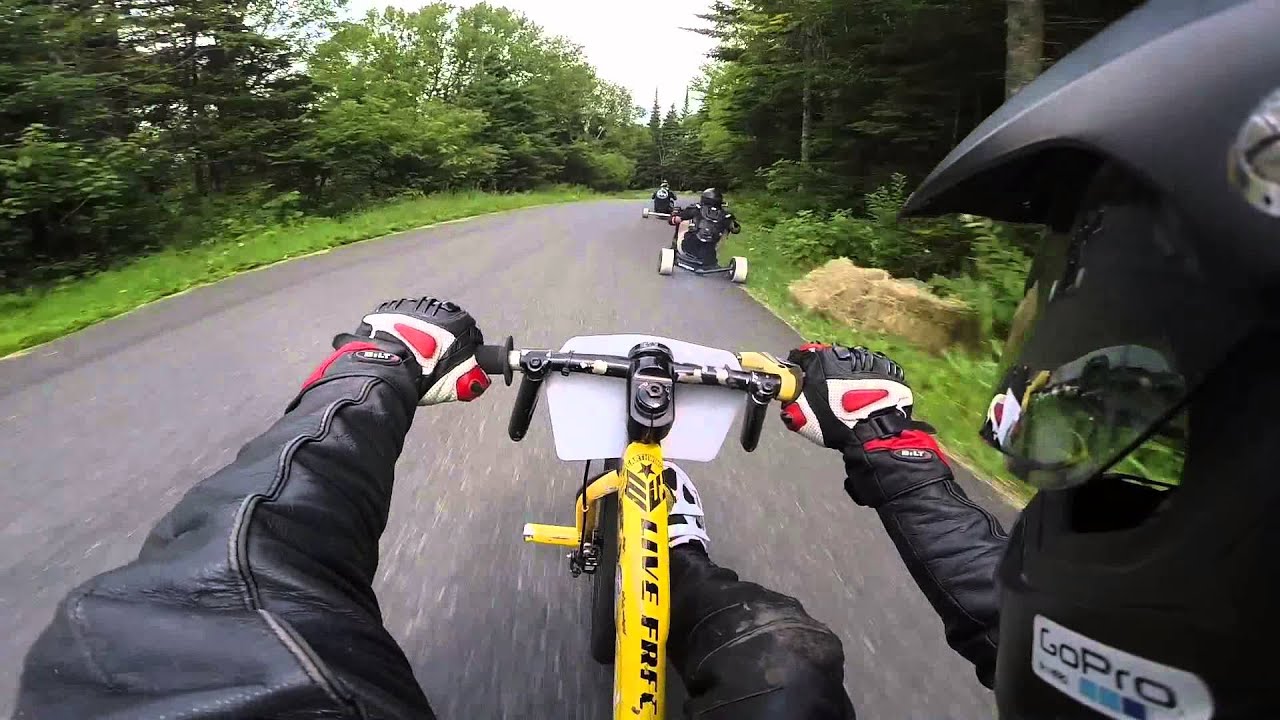 Burke Mountain Sliders 2015 Saturday Race heat 3 (Third!!) - YouTube