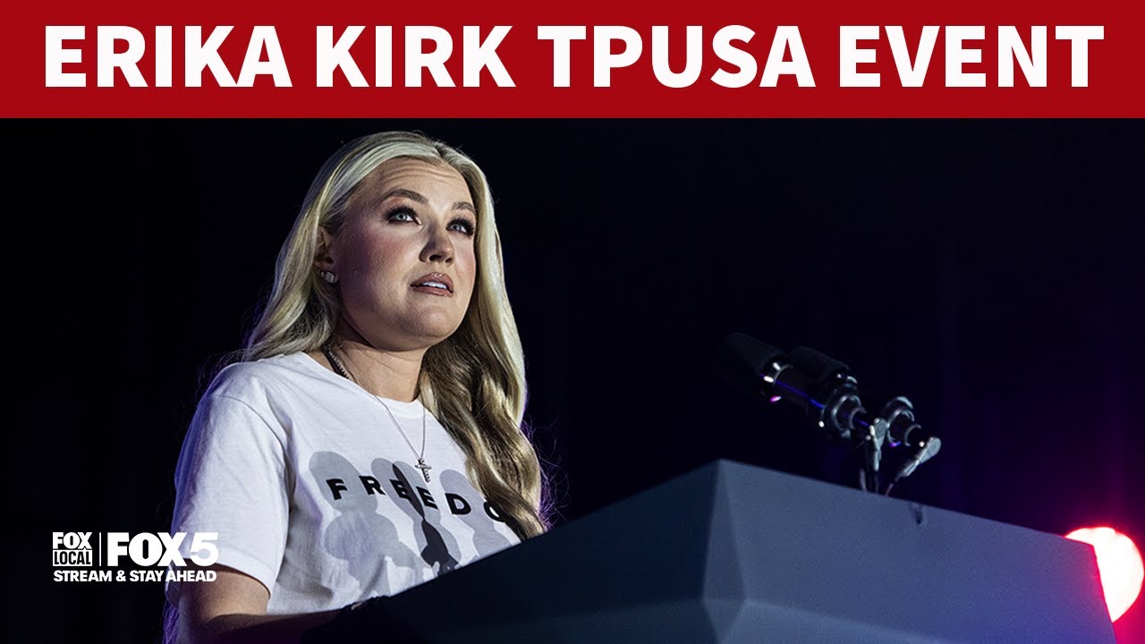 FULL: Erika Kirk speaks at Turning Point USA event at Ole Miss | FOX 5 ...