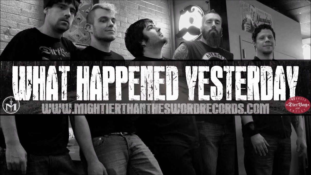 Once Upon A Tragedy - What Happened Yesterday (Lyrics) - YouTube