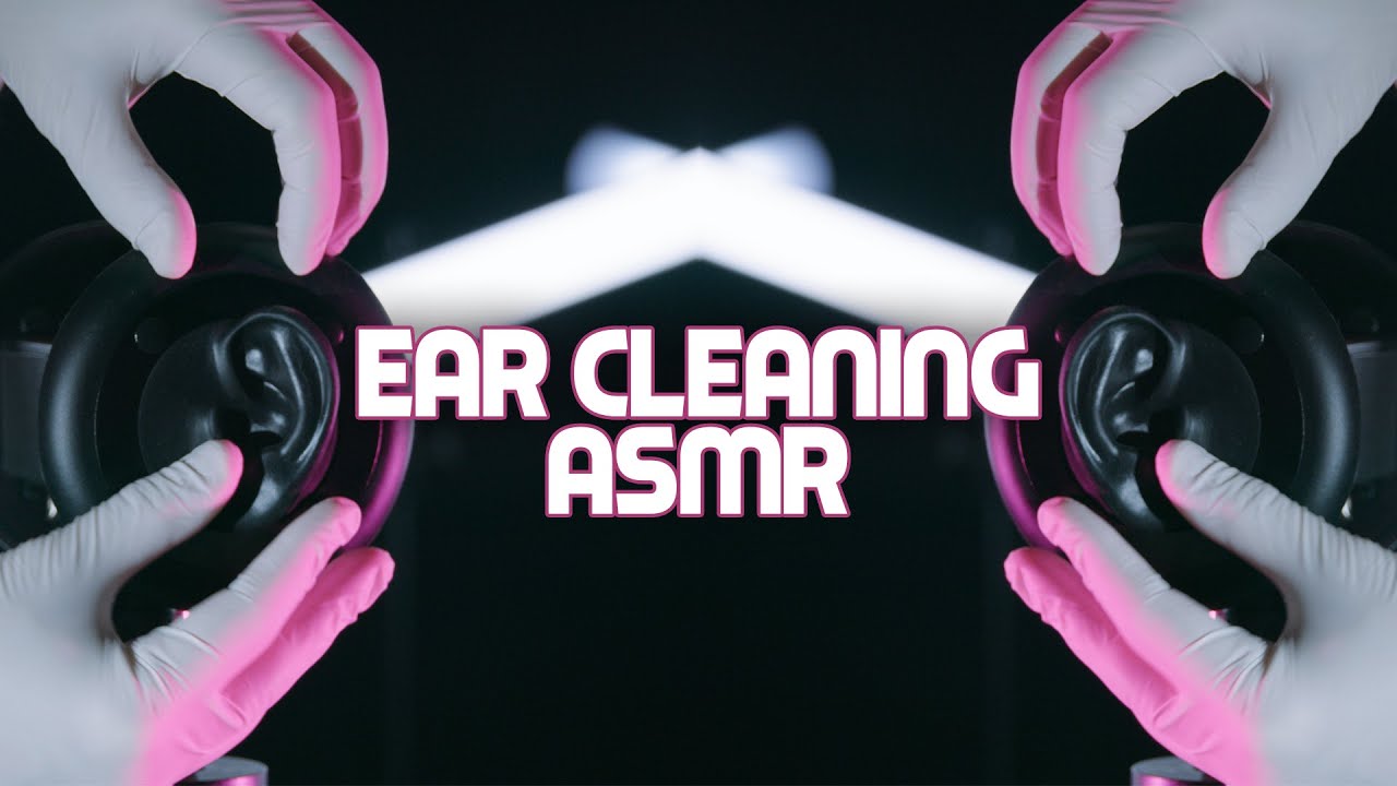 ASMR Ear Cleaning with Latex Gloves 👂 Massage. Relax. Sleep (No Talking ...