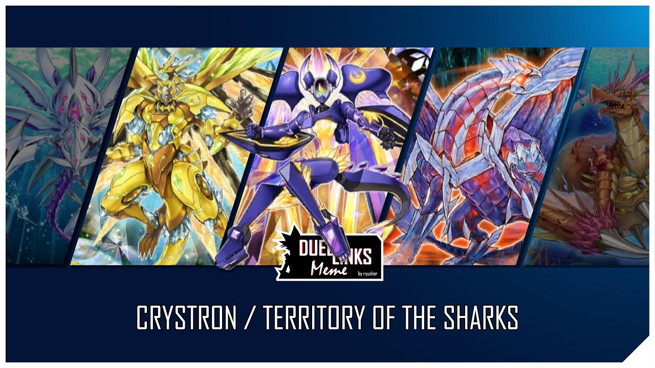 CRYSTRON / TERRITORY OF THE SHARKS / 4+4+1, Go! Crystron Quariongandrax ...