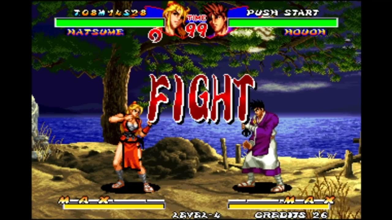 NINJA MASTER'S (1996) | NATSUME VS. HOUOH - YouTube