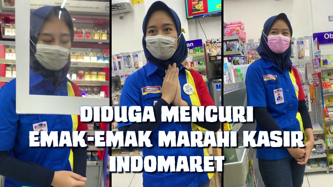 Viral Emak-Emak Ngamuk Dituduh Mencuri Mainan Oleh Kasir Indomaret ...