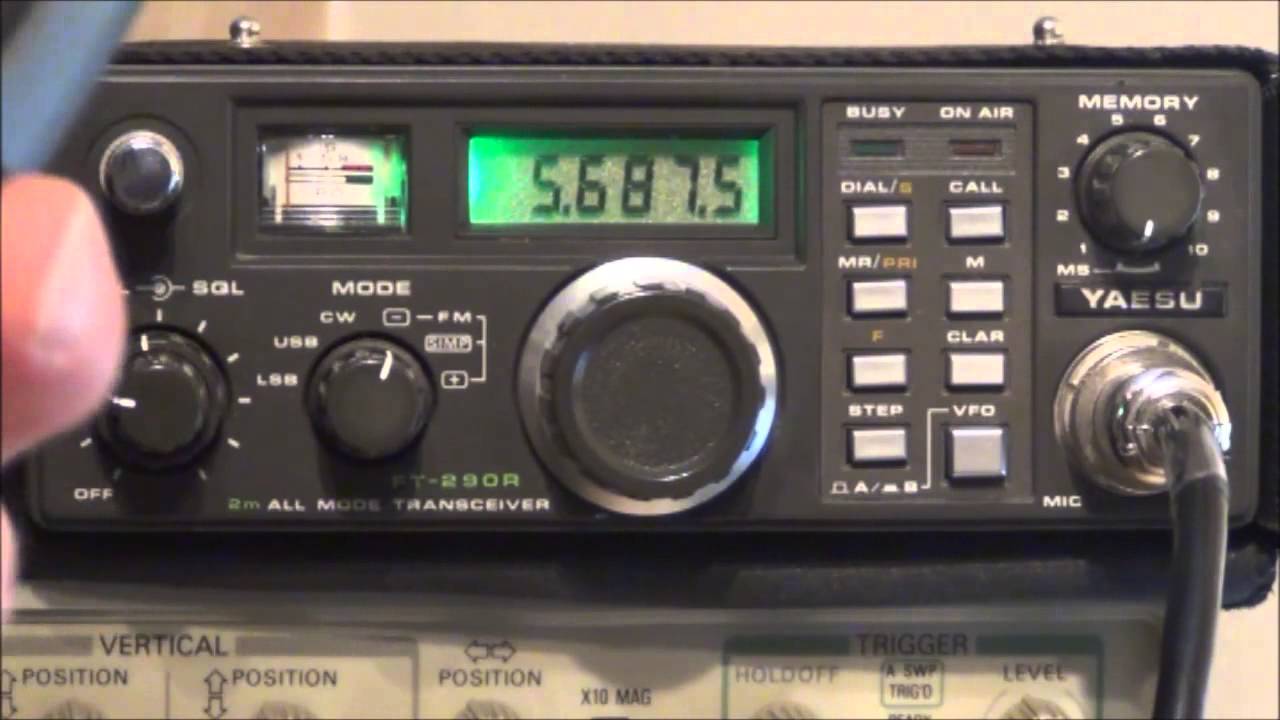 Pbct1b Ctcss Encoder Board Fitted To Ft290r Youtube