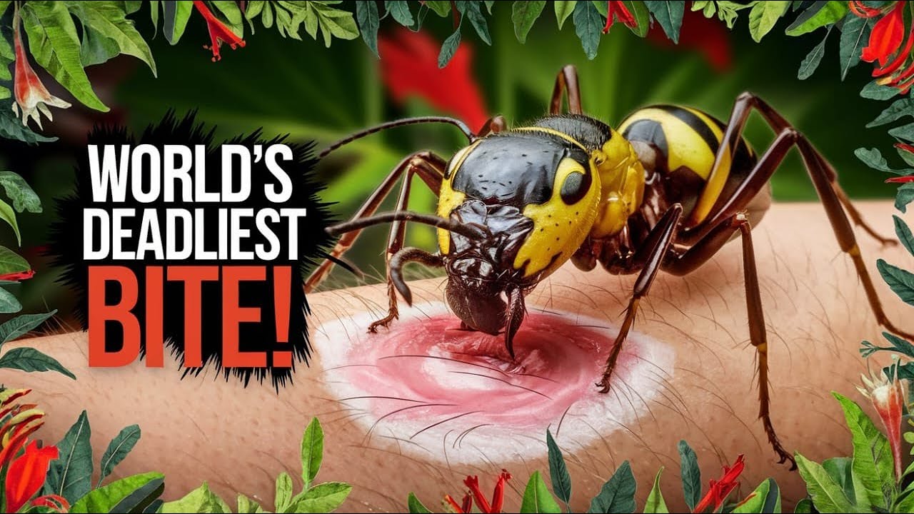 The World's Most Dangerous Bite | The Bullet Ant - YouTube