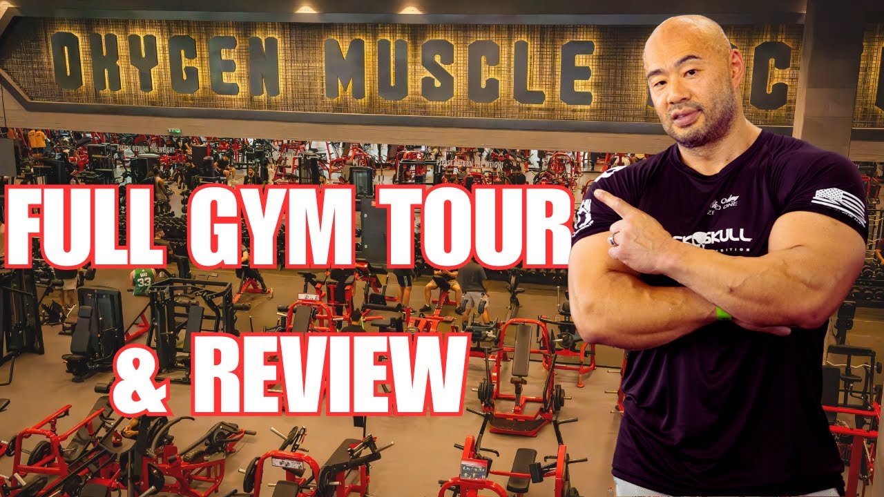 OXYGEN GYM TOUR & REVIEW | UPPER BODY WORKOUT | BEST GYMS IN THE WORLD ...