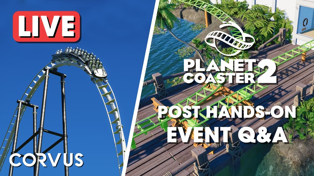 PlanCo 2 Hands-On Event Q&A LIVESTREAM ! (+ Building a Vekoma Hyper ...