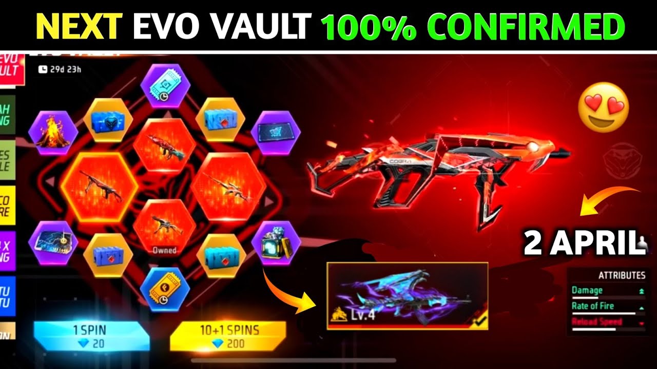 Next Evo Vault Mein Koun Si Gun Skins Aayegi? - Upcoming Evo Vault ...