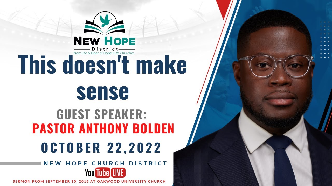 New Hope Church District Worship - 10/22/22 - Pastor Anthony Bolden ...