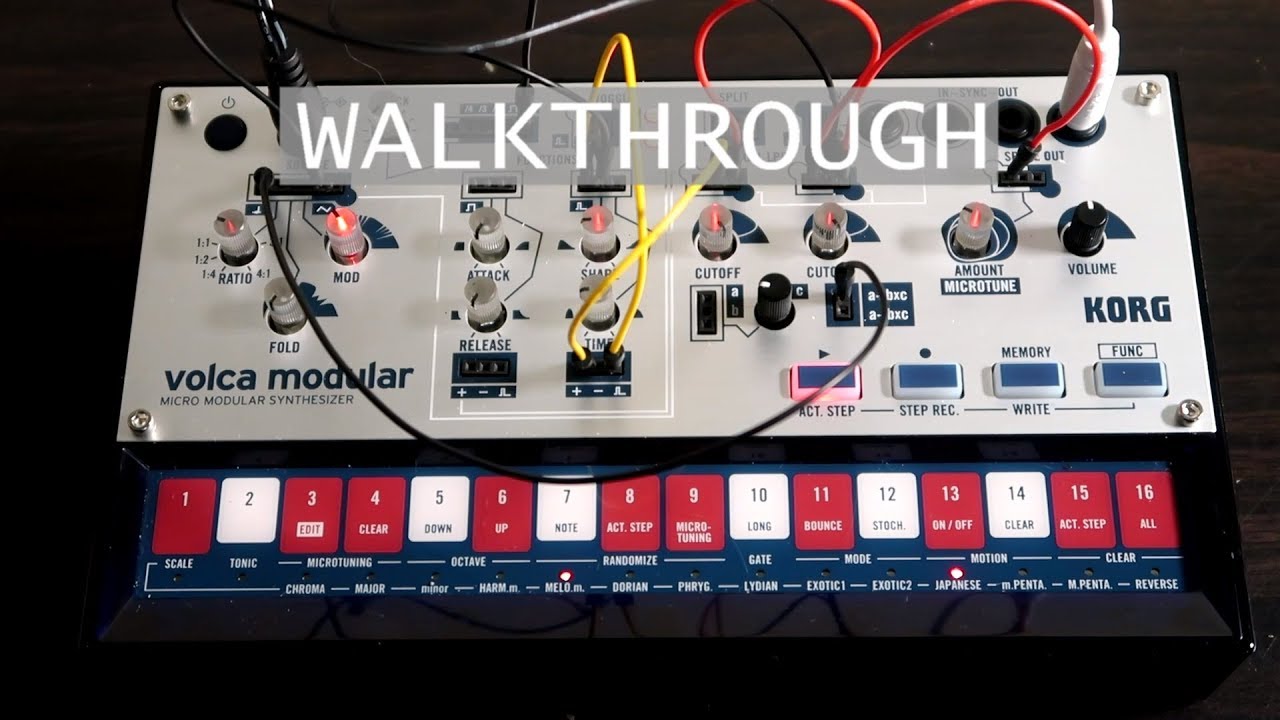 Volca Modular: Walkthrough - YouTube
