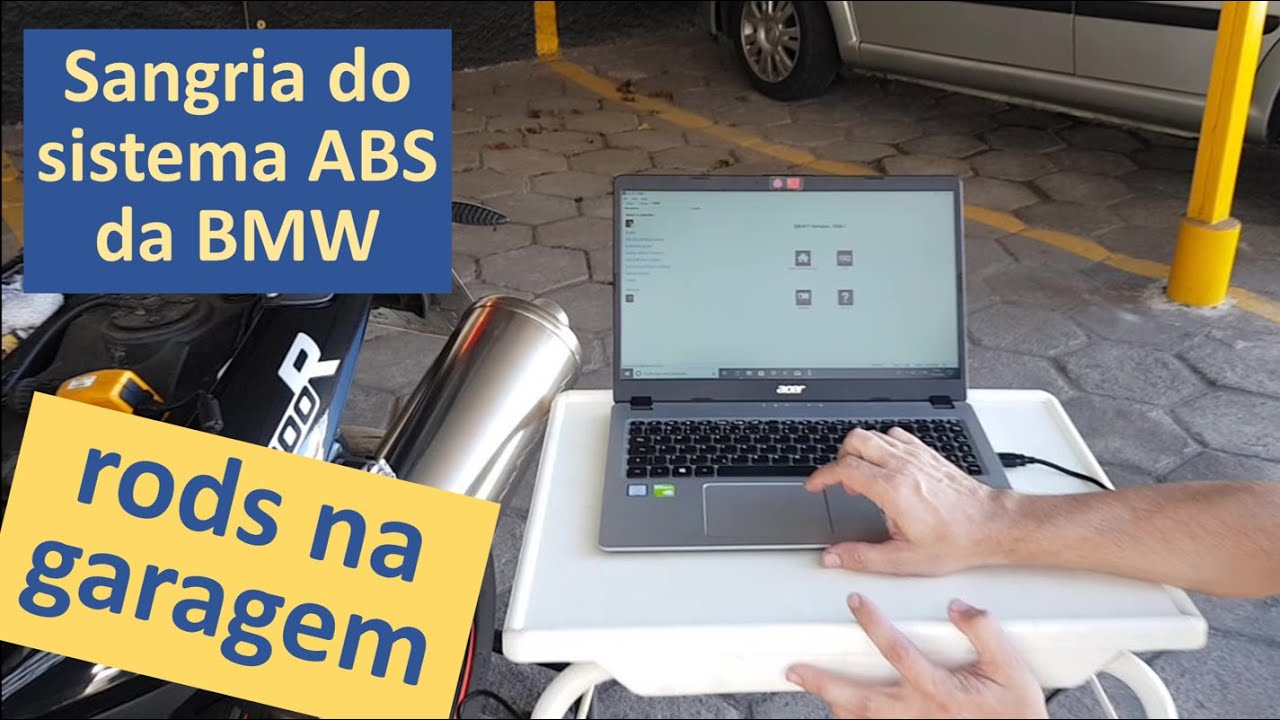 Sangria do freio ABS da F800R e F800GS usando scanner GS-911 #tutorial ...