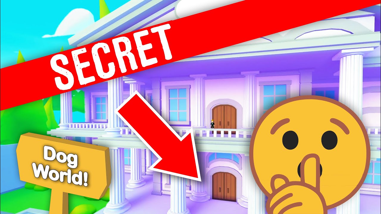 SECRET AREA - OMG!!! 💥/ Dog World / Pet Simulator X - YouTube
