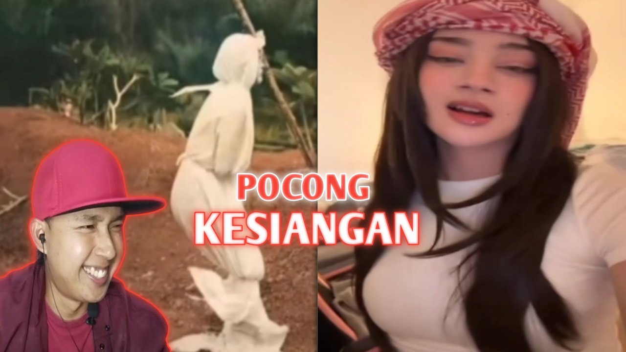 POCONG AJA SEMPAT KESIANGAN APALAGI KITA 😁 REACTION MEME - YouTube