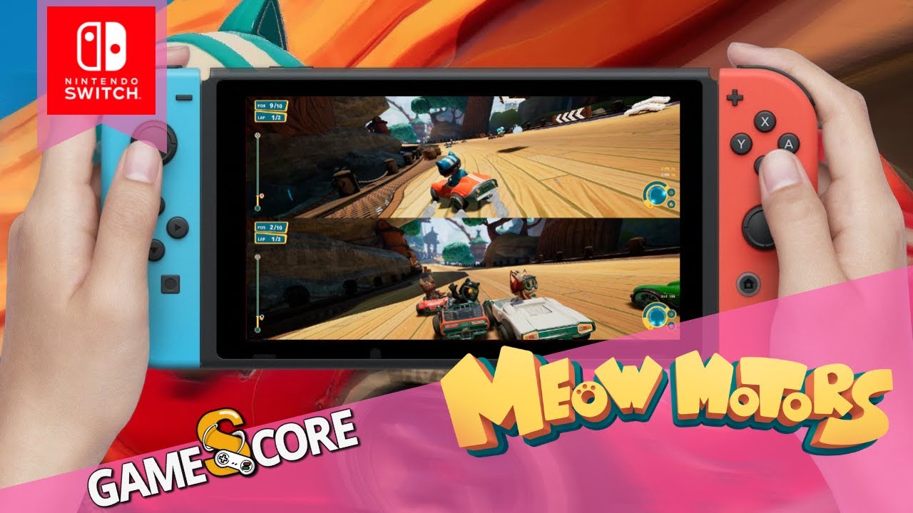 Meow Motors - 26 minutes of gameplay on Nintendo Switch - YouTube
