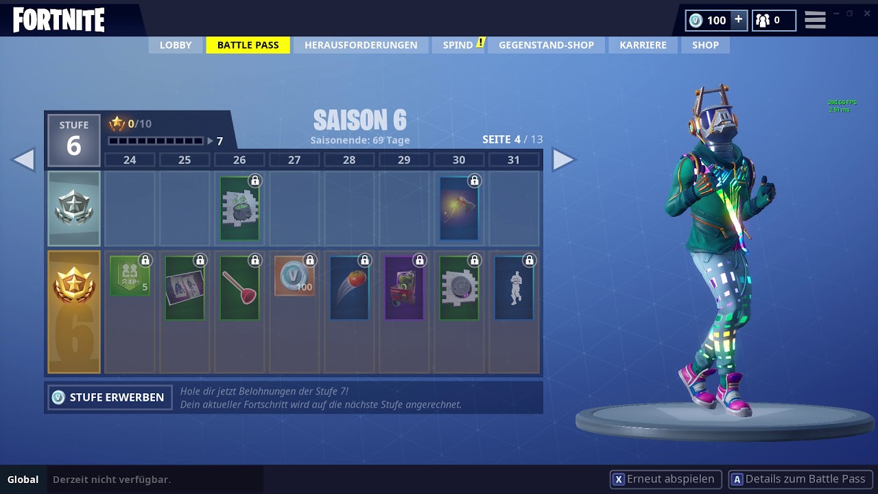 NEW Fortnite Season 6 Dance : Running Man : Läufer EPIC - YouTube