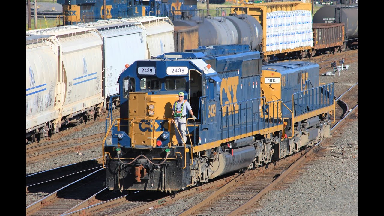 HD CSX action at Selkirk yard at Selkirk,NY 08/10/2013 - YouTube