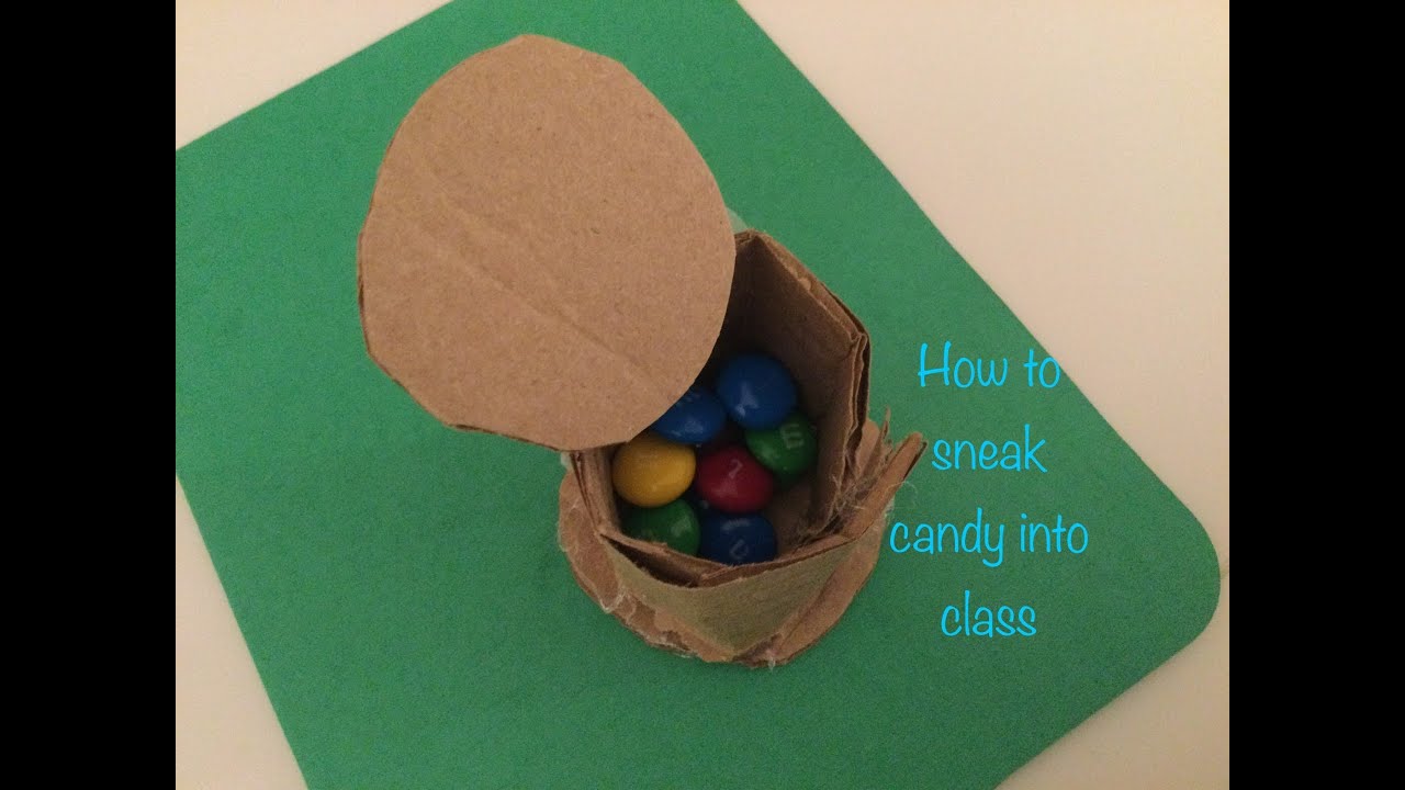 How To Sneak Candy Into Class - YouTube
