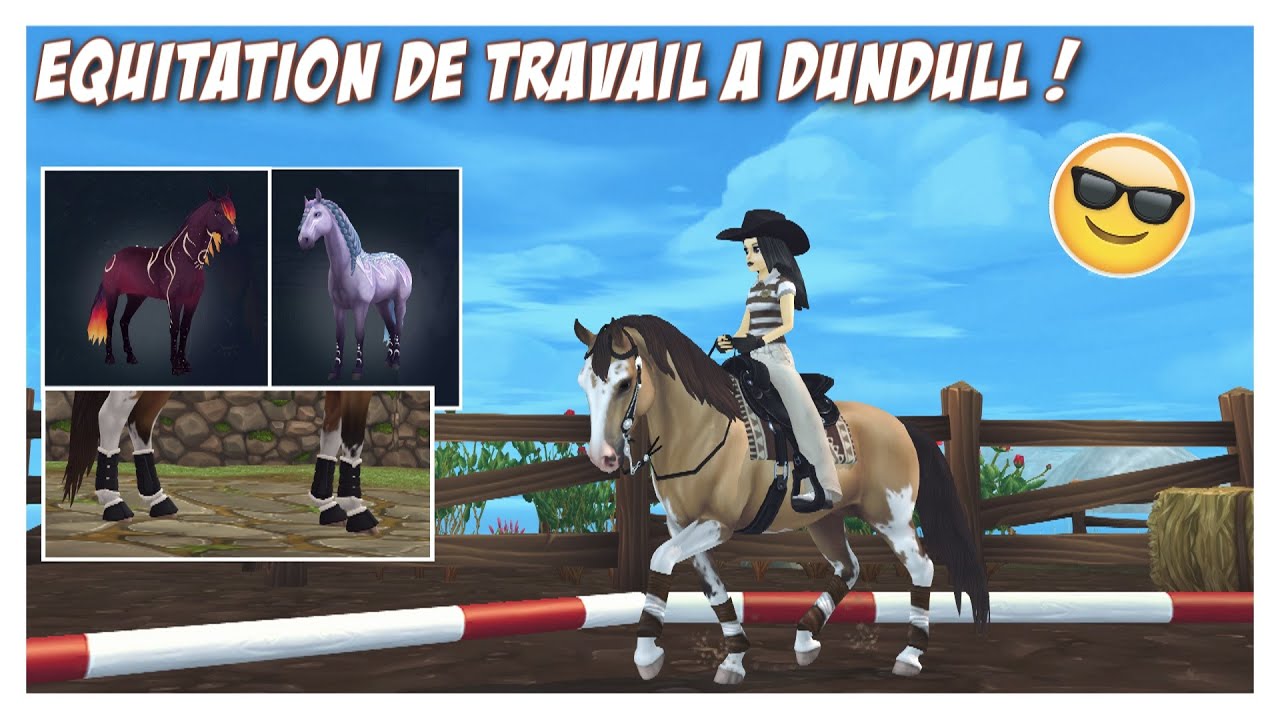 [SSO] Equitation de travail à Dundull & Equipements ! 😎 - YouTube