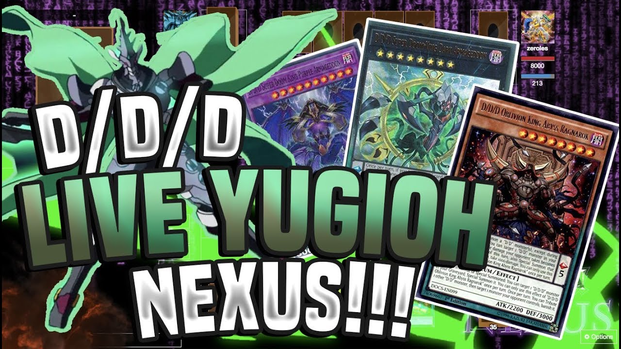Yu-Gi-Oh D/D/D Deck!!! playing Yu-Gi-Oh Nexus!!! The Most Fun Yu-Gi-Oh deck?!!? - YouTube