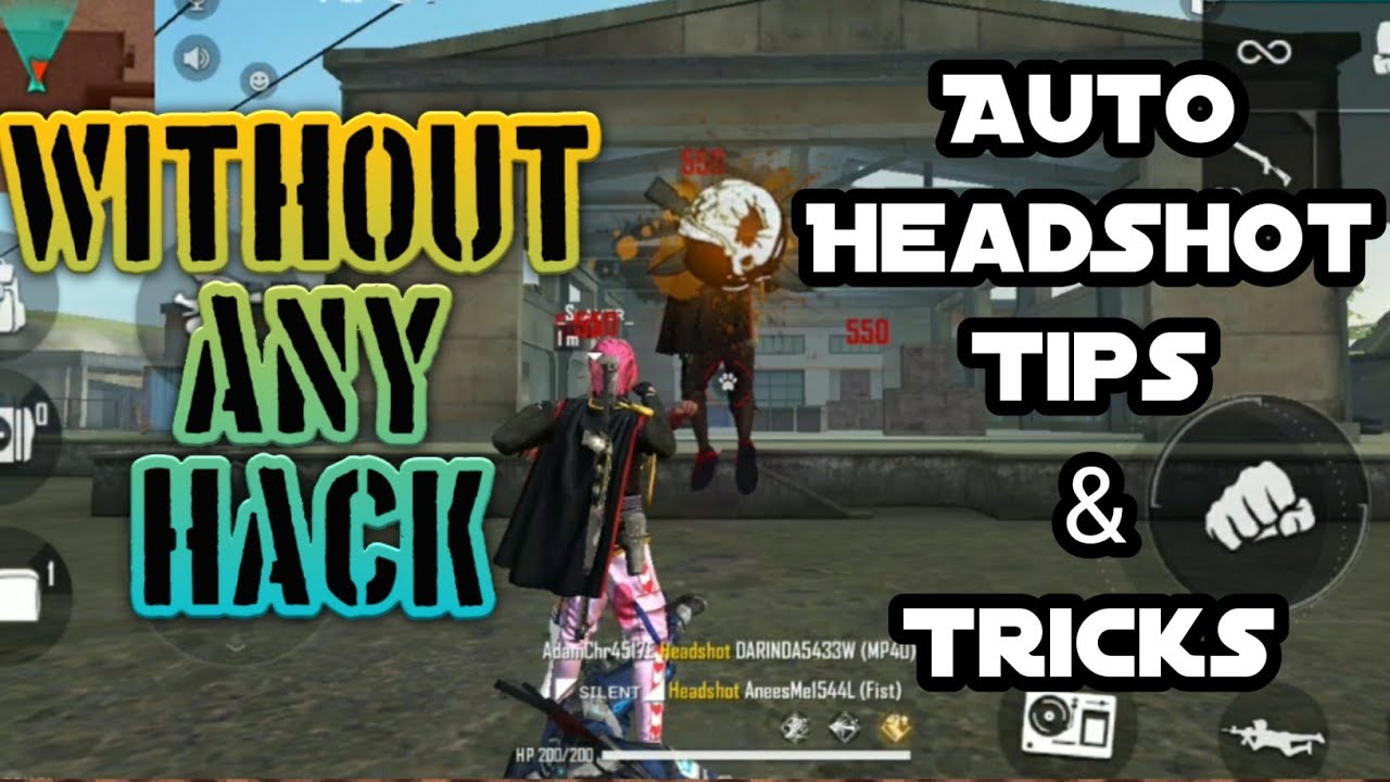 Auto headshot trick in freefire.New update auto headshot tips.Auto headshot tricks after update ...