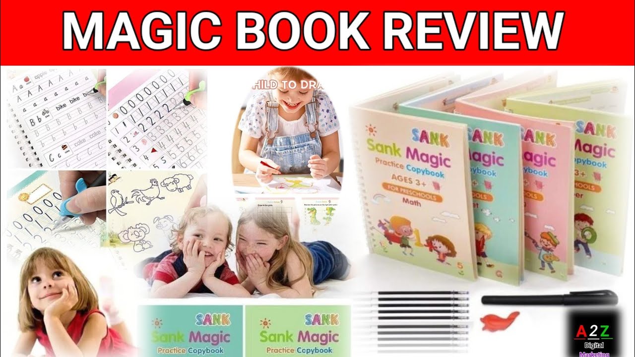 Sank Magic Copy Book Unboxing and Review 2022 || Sank Magical Practice ...